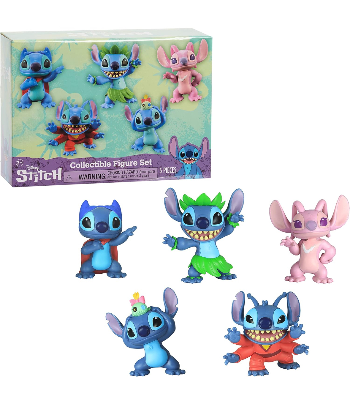 Lilo & Stitch - Set 5 figuras - $450 MXN (-10%) | Juguetruck